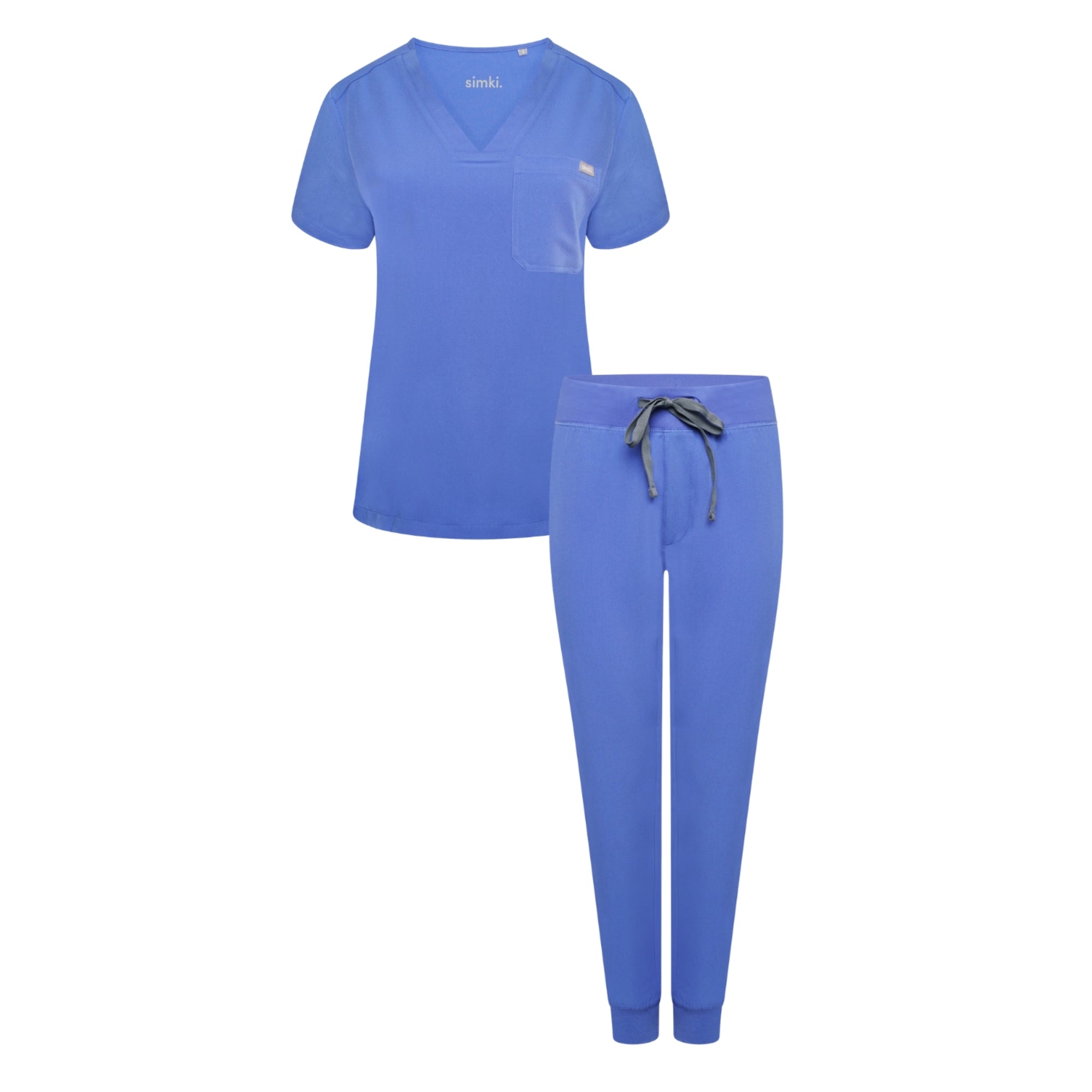Nova & Neo In Ceil Blue | Scrub Sets For Women | Simki UK